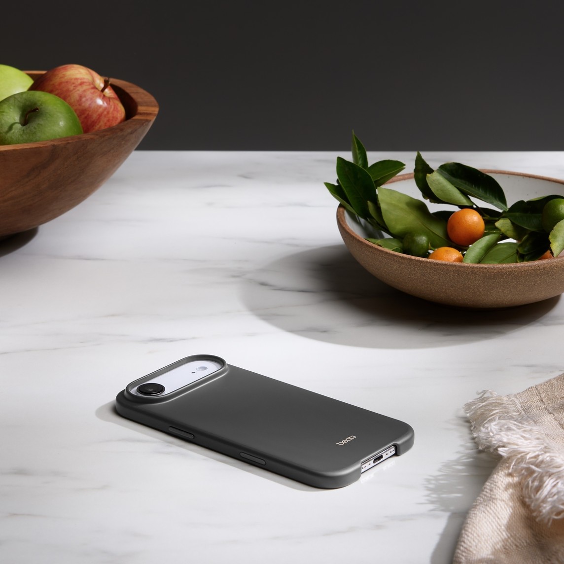Beats iPhone Air Case with MagSafe and Camera Control — Granite Gray ...