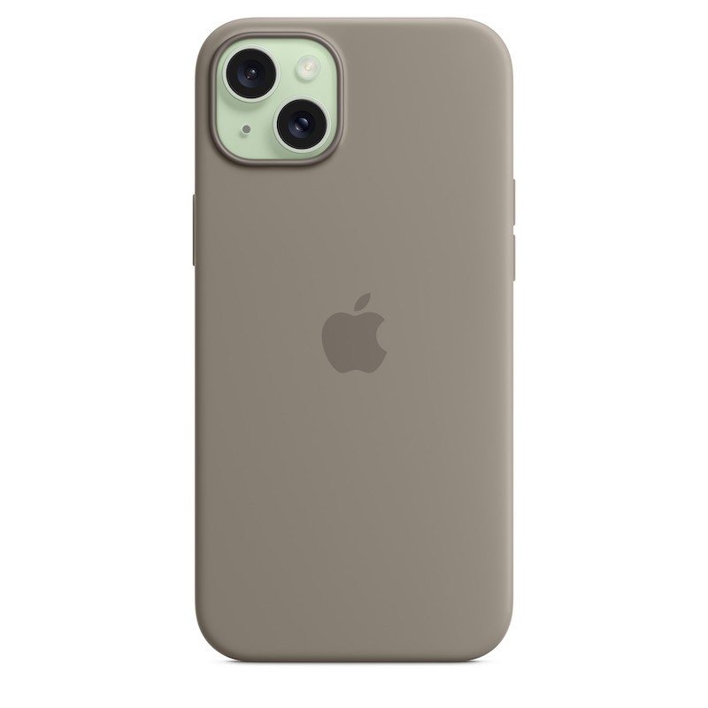 iPhone 15 Plus Silicone Case with MagSafe - Clay MT133ZM/A tik 39