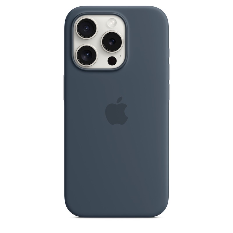 iPhone 15 Pro Silicone Case with MagSafe - Storm Blue MT1D3ZM/A tik 59