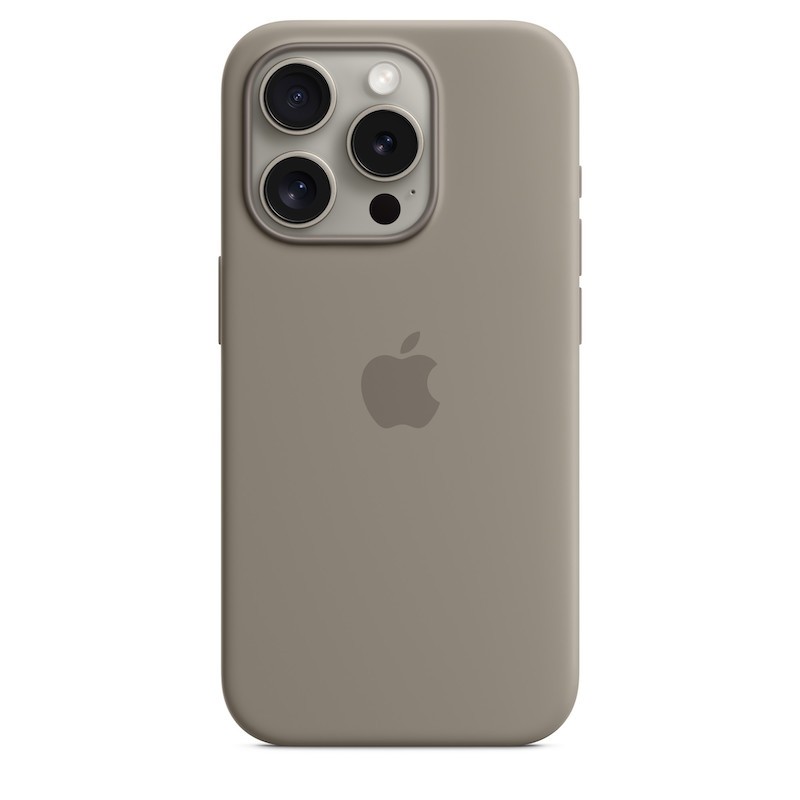 iPhone 15 Pro Silicone Case with MagSafe - Clay MT1E3ZM/A - price - 59