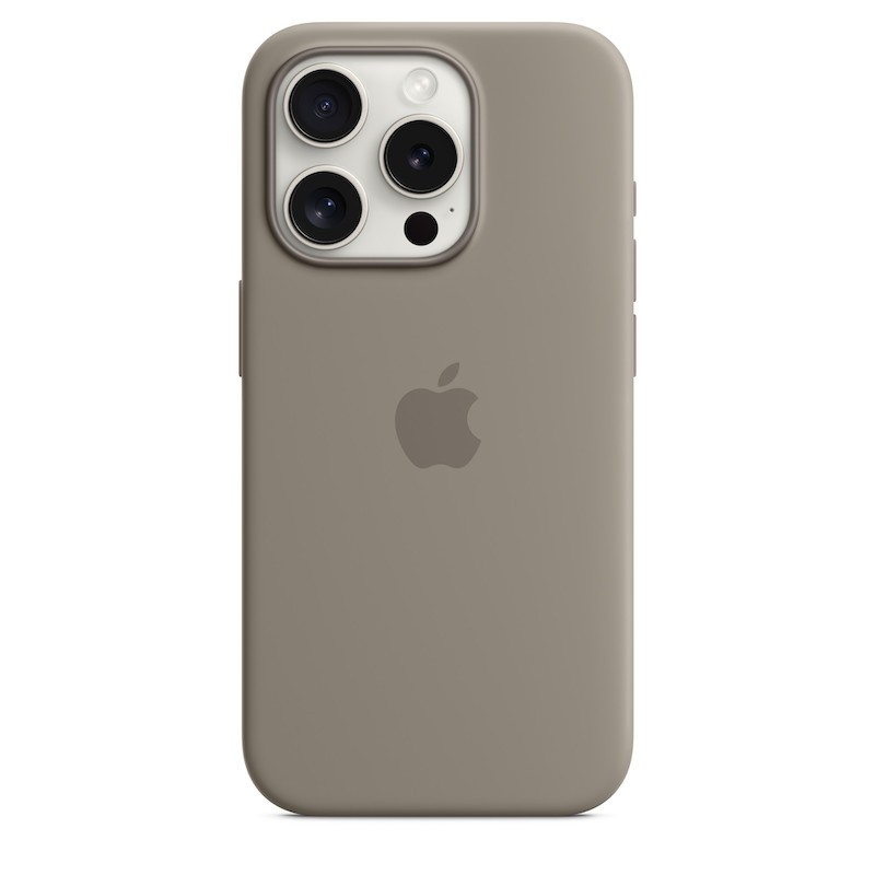 iPhone 15 Pro Silicone Case with MagSafe - Clay MT1E3ZM/A - price - 59